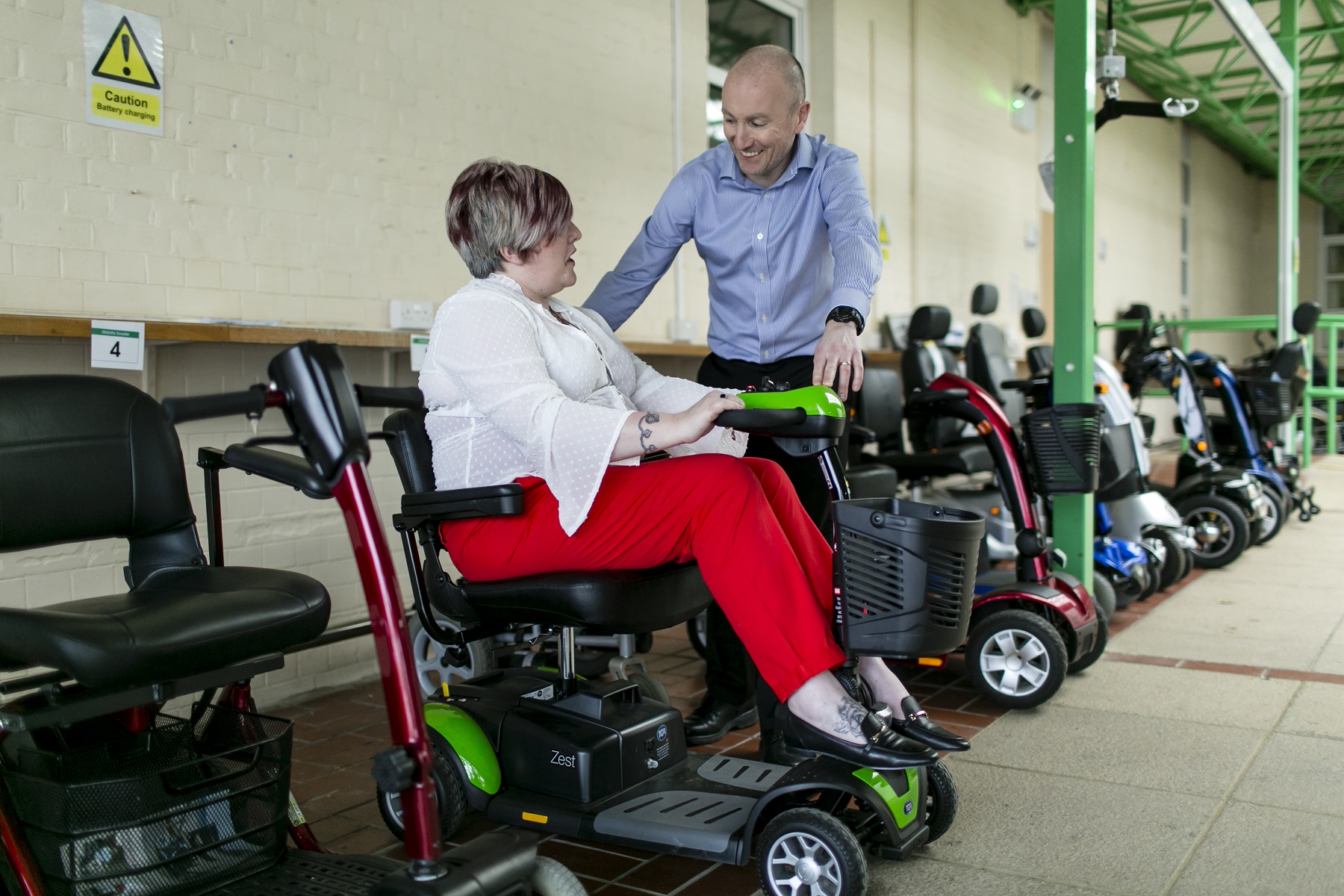 Occupational Therapy in QEF's Mobility Services - ‘The emphasis is on positive change through ...
