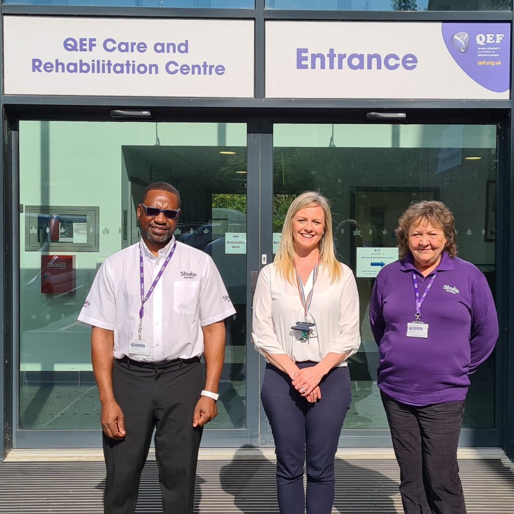 New partnership with Stroke Association announced by QEF - QEF